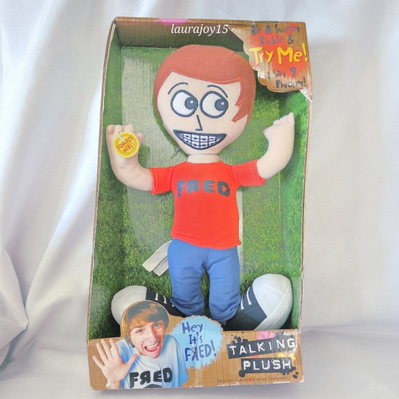 Think! | Toys | Icarly Fred Figglehorn Talking Doll Basic Red Shirt ...
